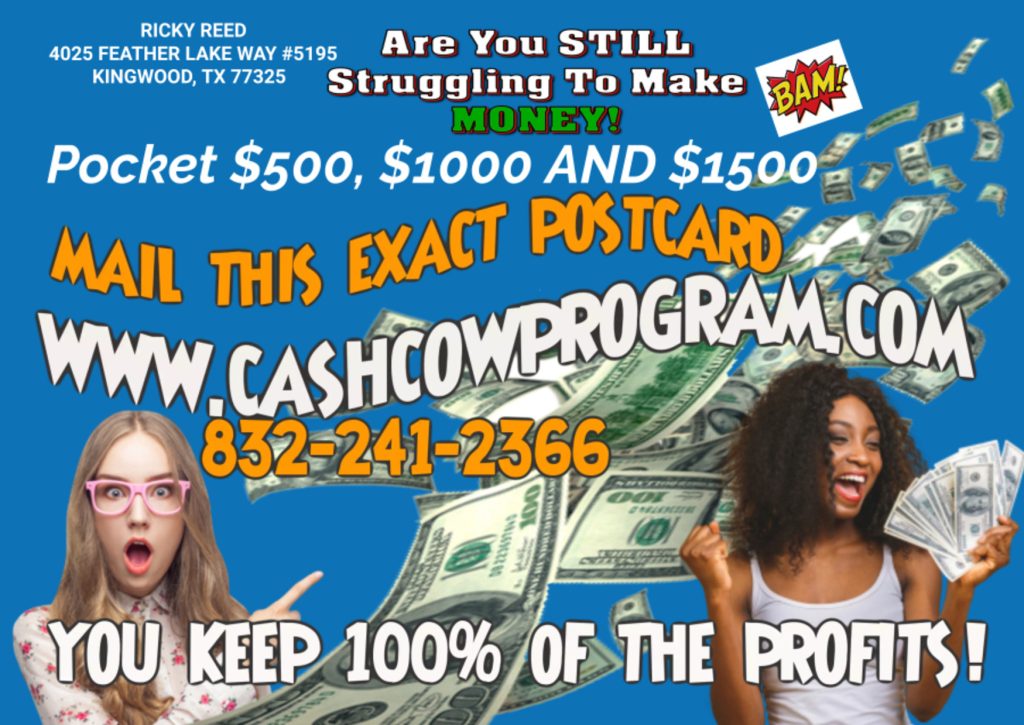 CA$H COW! – Signup